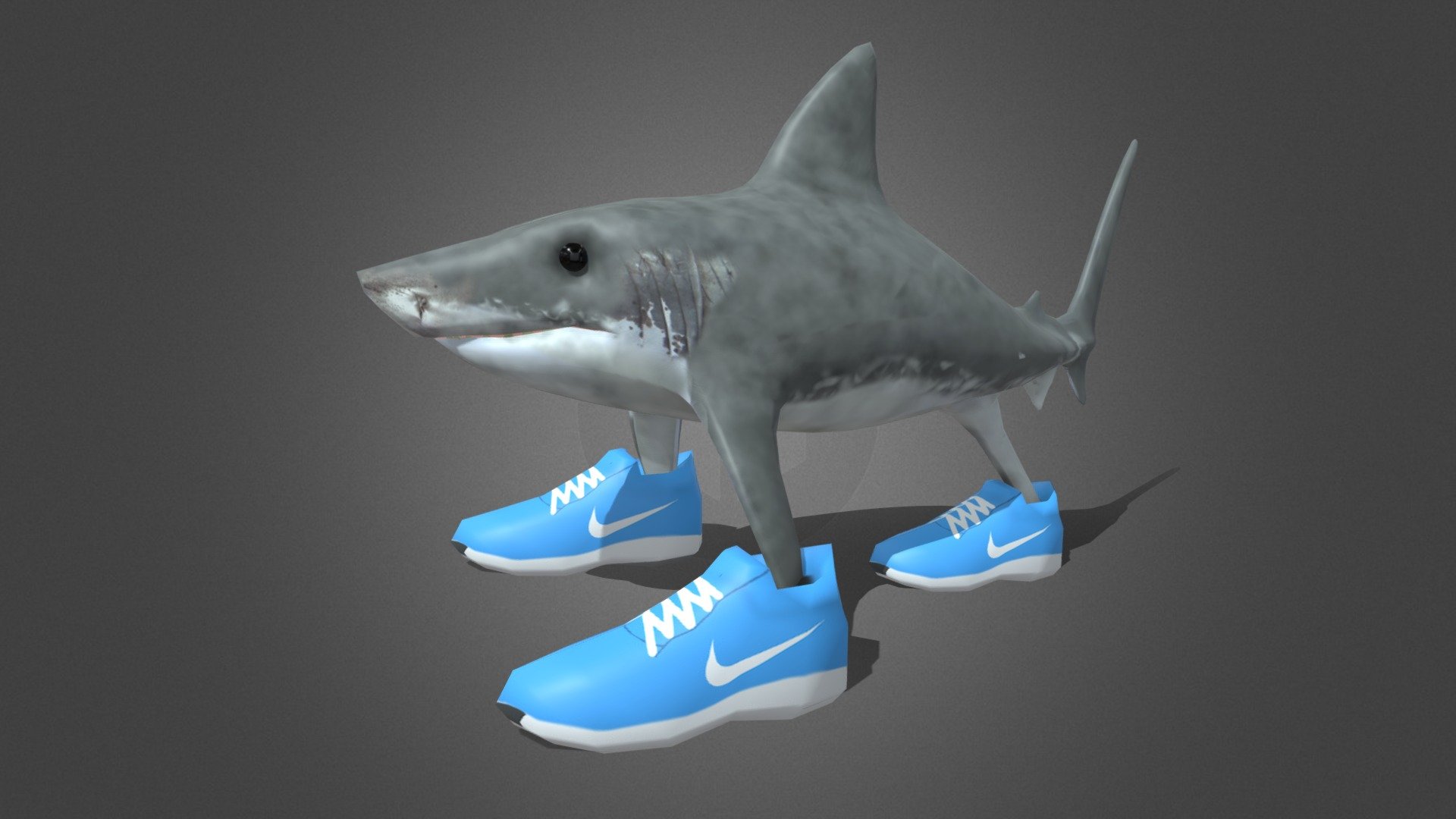 Tralalero Tralala | Italian Brainrot - Download Free 3D model by 🇧🇷 Fog 🇧🇷 (@fog_) [fe63d32 ...