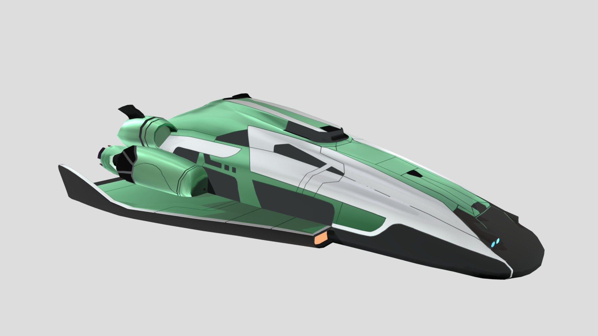 Standard Issue Green Rocket - 3D model by Dimensional Designs Co ...