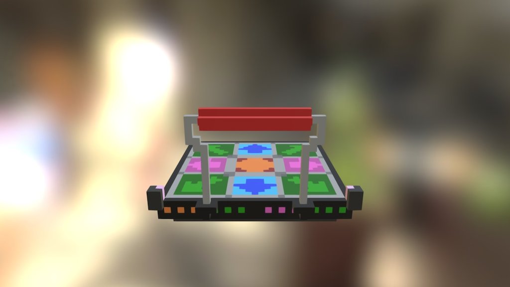 Dance Pad Revolution - Download Free 3D model by Mew2ian [fe6673a ...