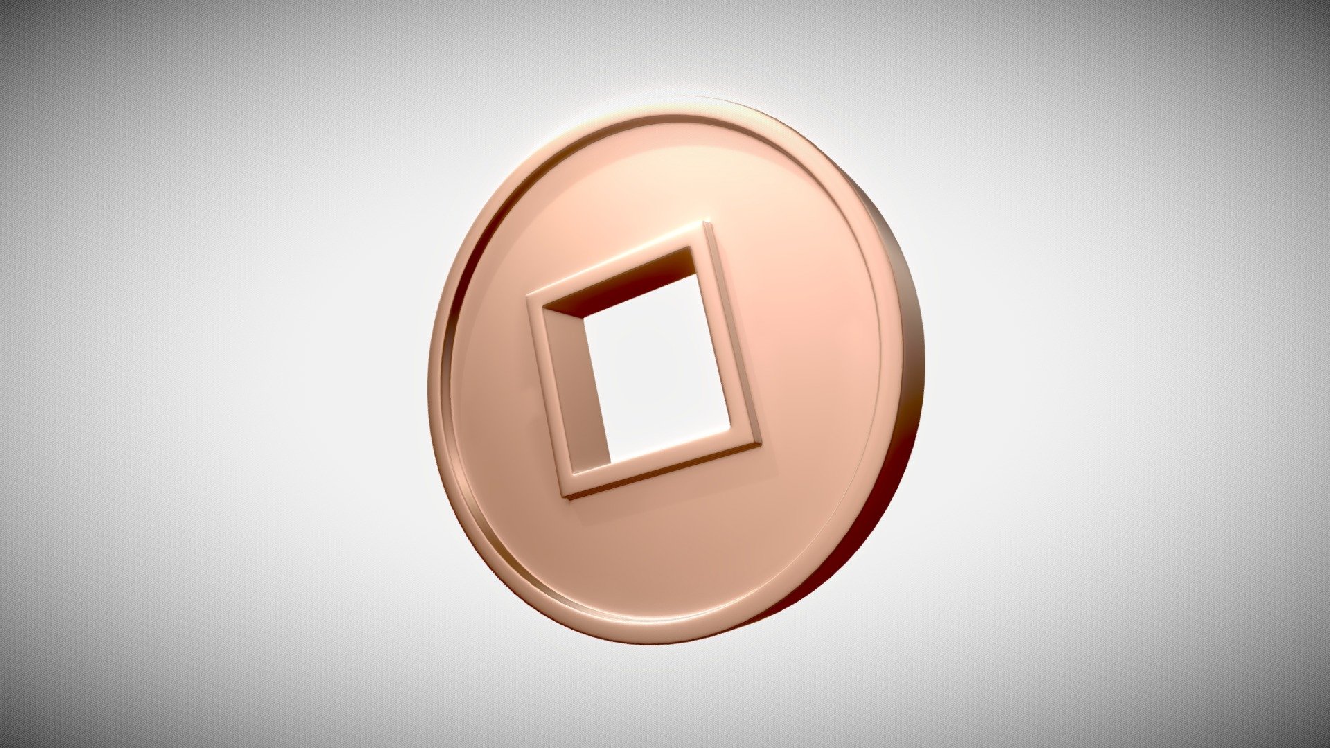 Chinese Coin - Download Free 3D model by AyoubBani [fe672c7] - Sketchfab