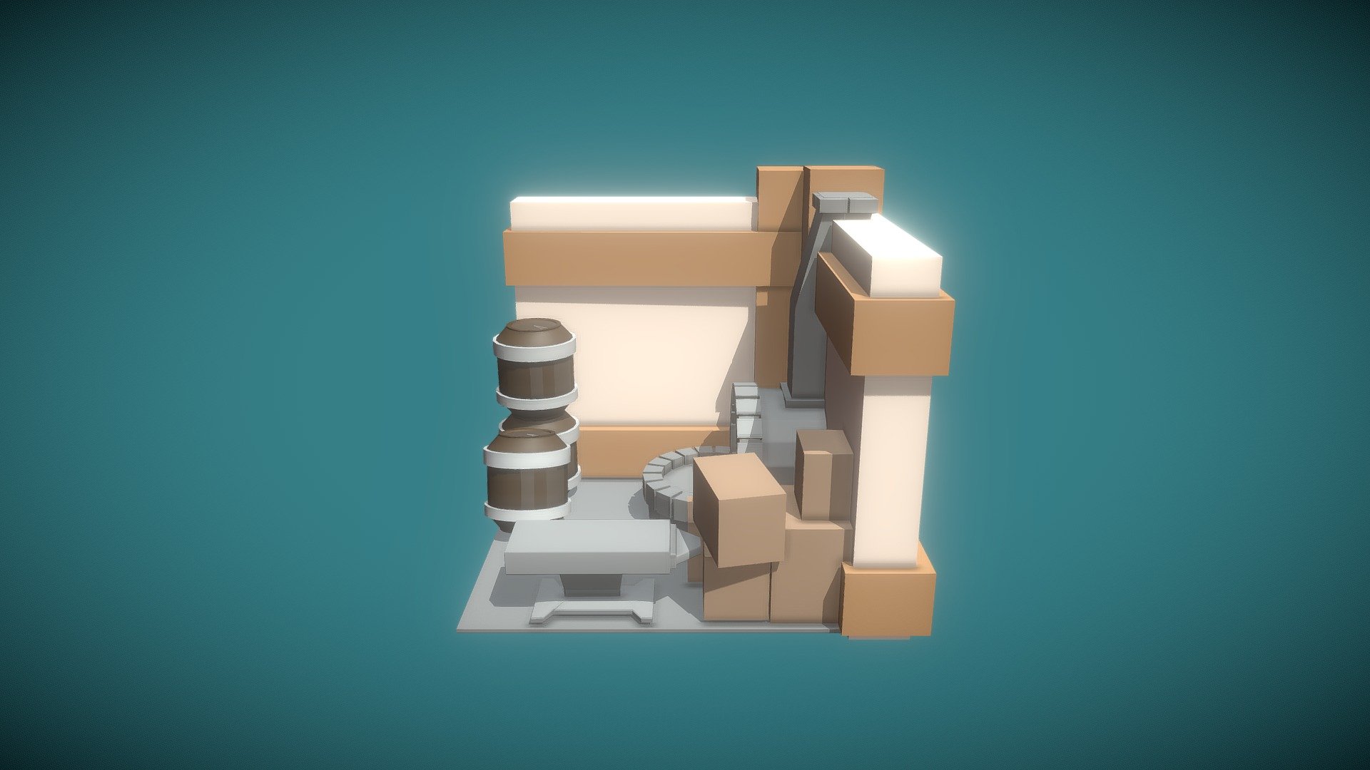 Forge lowpoly - Download Free 3D model by JocaV.0812 [fe6a065] - Sketchfab