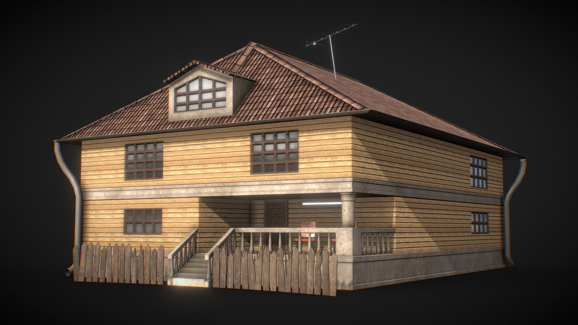 Medival House A - Download Free 3D model by Allay Design (@Alister.Dsa ...