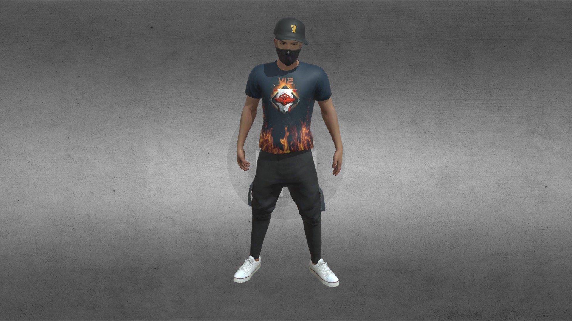 Freefire Ruok Ff New Character By Pace Gaming Download Free 3D Model
