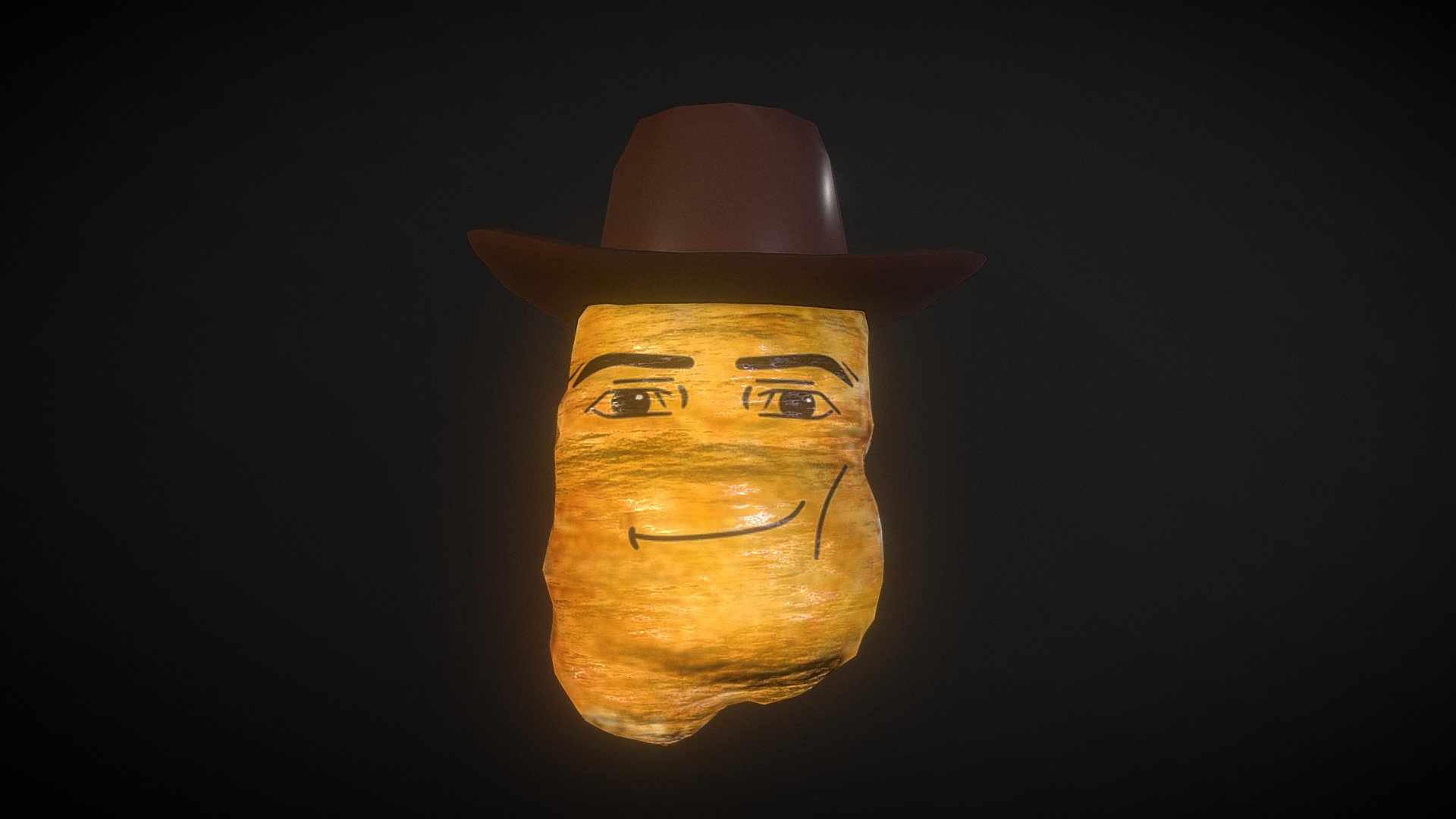 nuggets cowboy - Download Free 3D model by ААА? (@e1488888) [fe6e8f0 ...