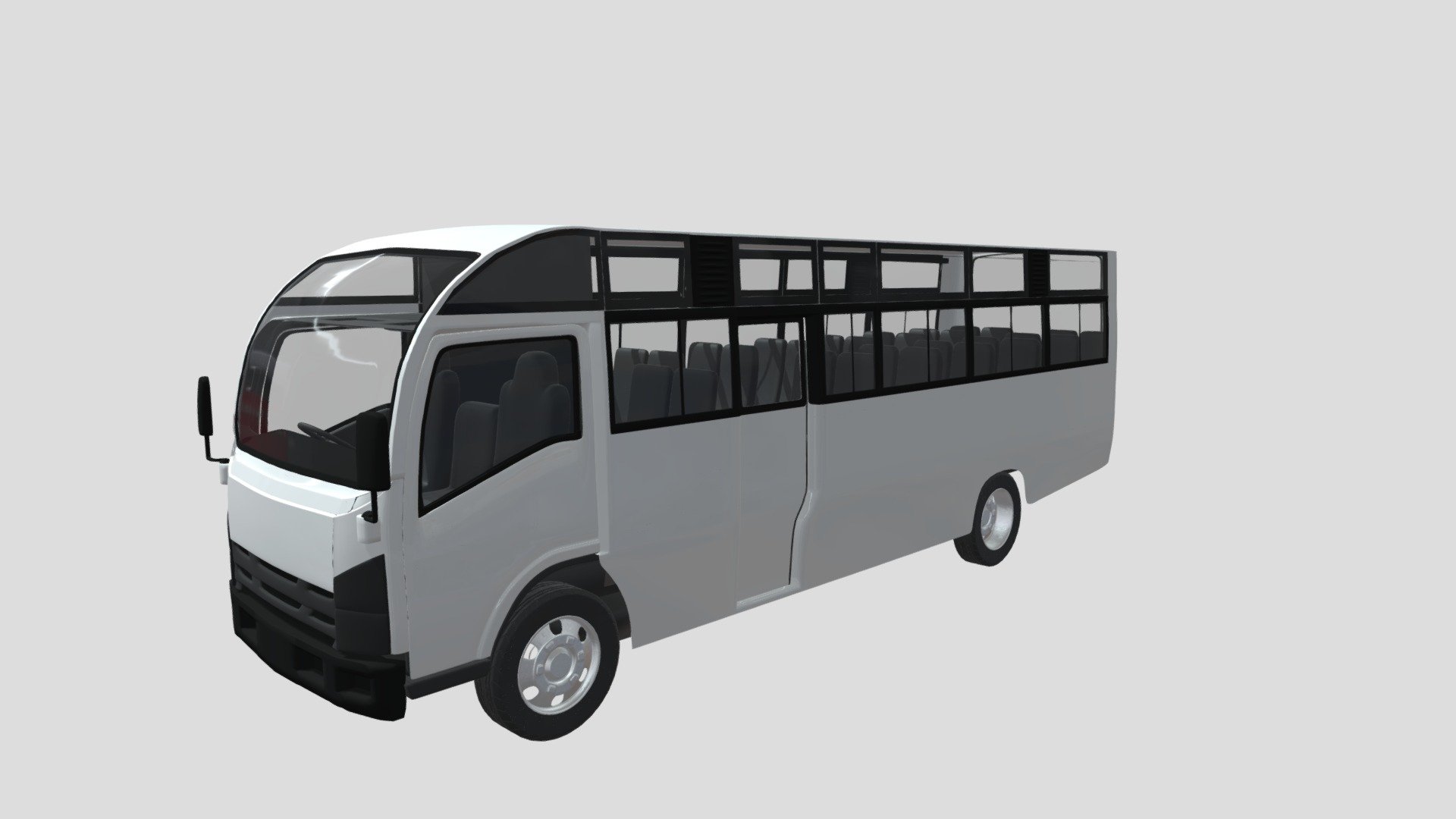 Matatu V1 - 3D model by cgkenya (@cgkenya98) [fe6eac5] - Sketchfab