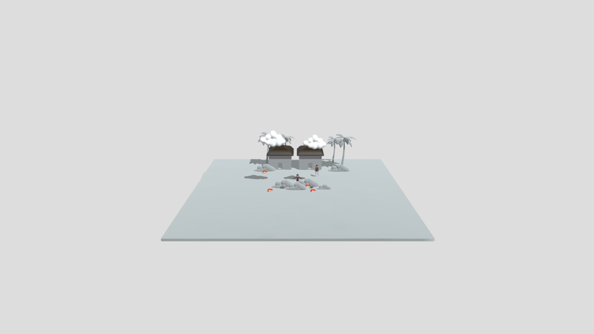 Layout Desa - 3D model by hariyantoalvian232 [fe6f643] - Sketchfab