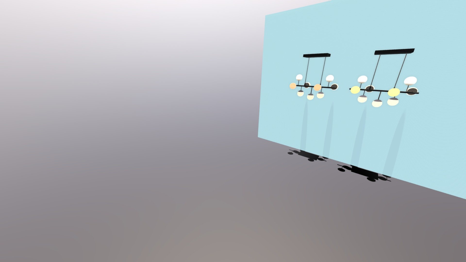 Modern Led Lamp - 3D model by RP (@locos1666) [fe71584] - Sketchfab