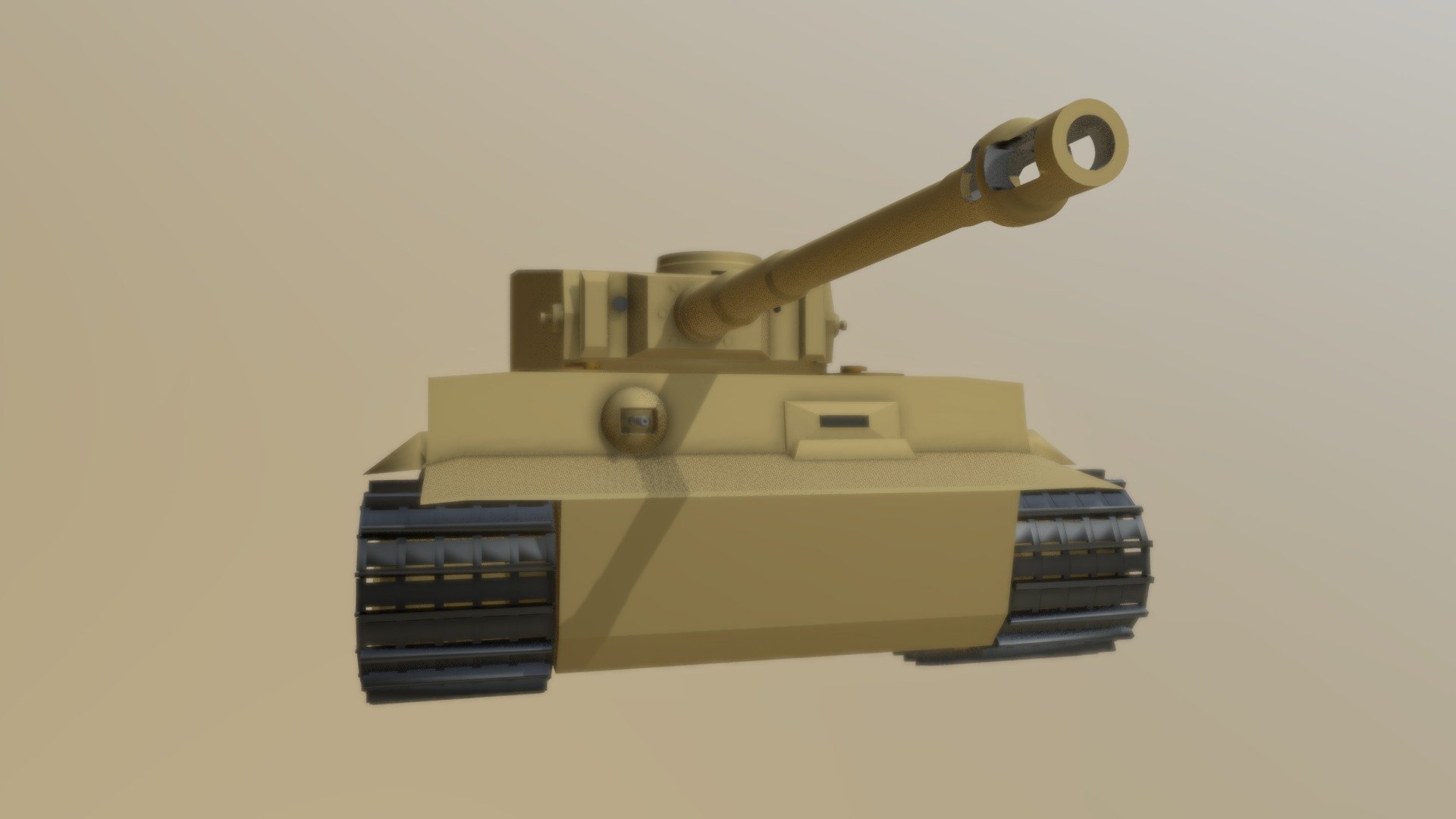 Tiger 1H - 3D model by Shiny Spiteful Mk. XIVe (@ShinySpiteful ...