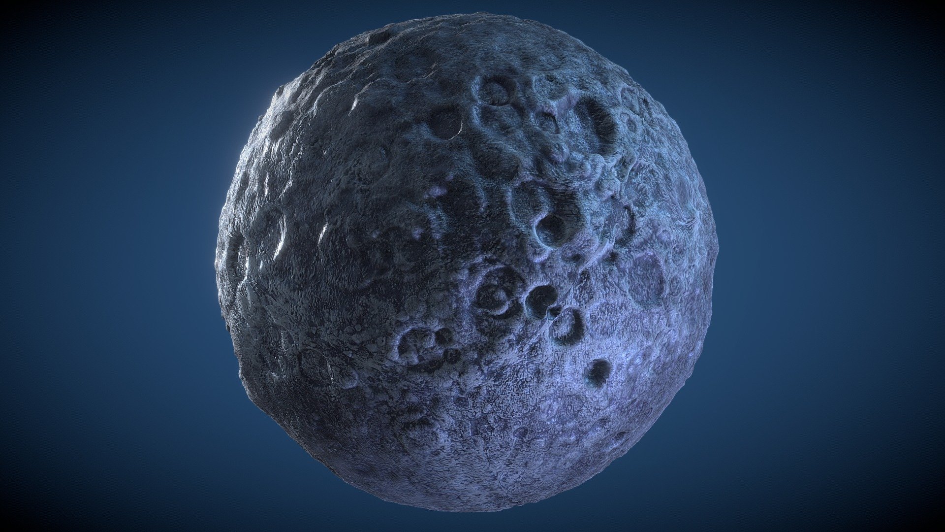 Gray Moon - Buy Royalty Free 3D model by Adyn Haidar Syahputra ...