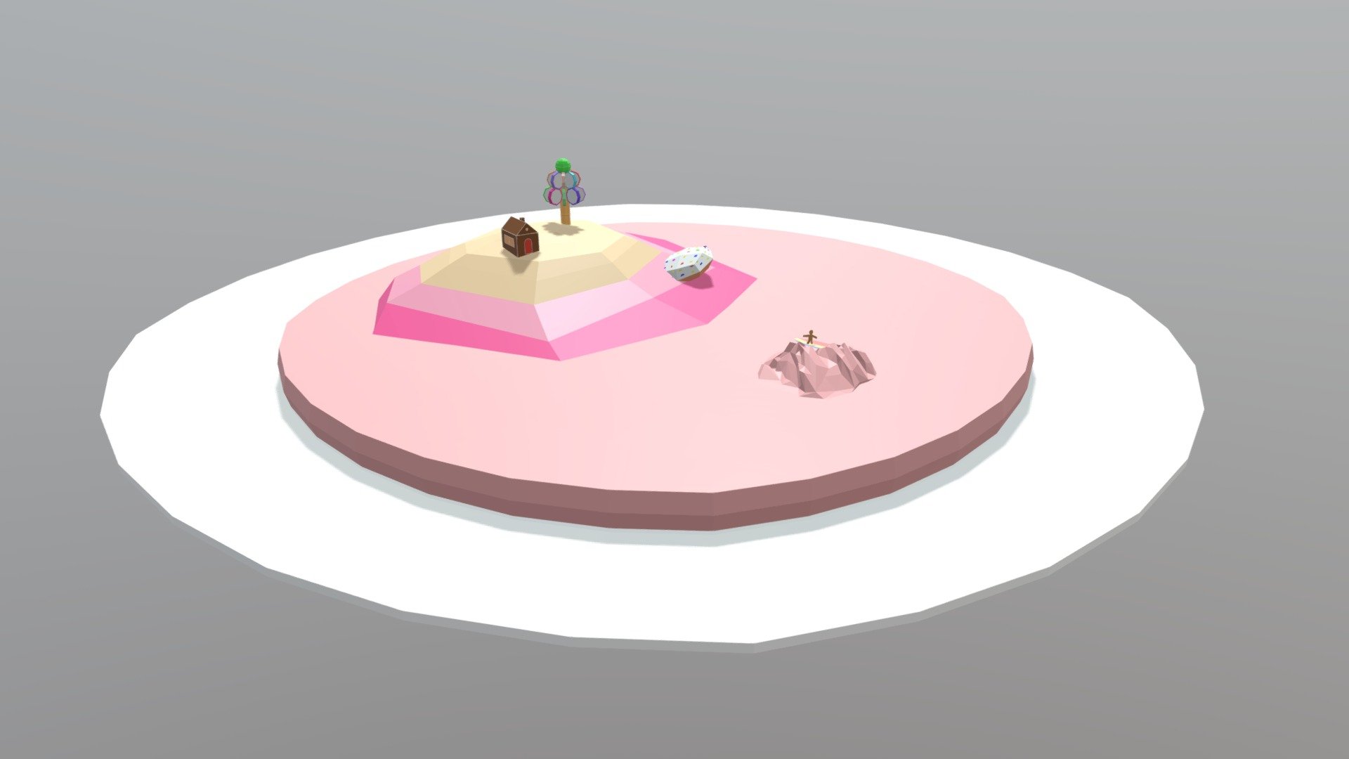 Sweet Island - Download Free 3D model by OSA413 [fe7679b] - Sketchfab