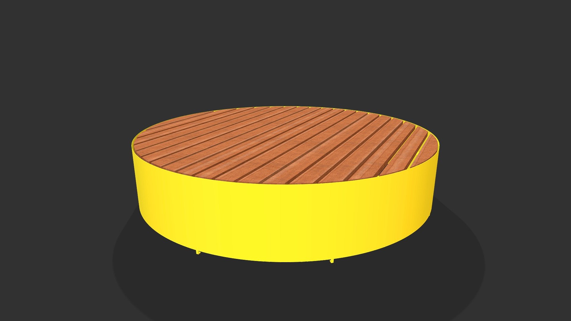 RICHMOND CIRCULAR BENCH - 3D model by VERSA STREET FURNITURE (@VERSA ...