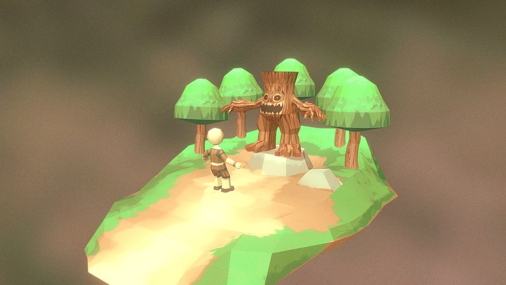 Tree Demon - 3D model by Makalox [fe79915] - Sketchfab