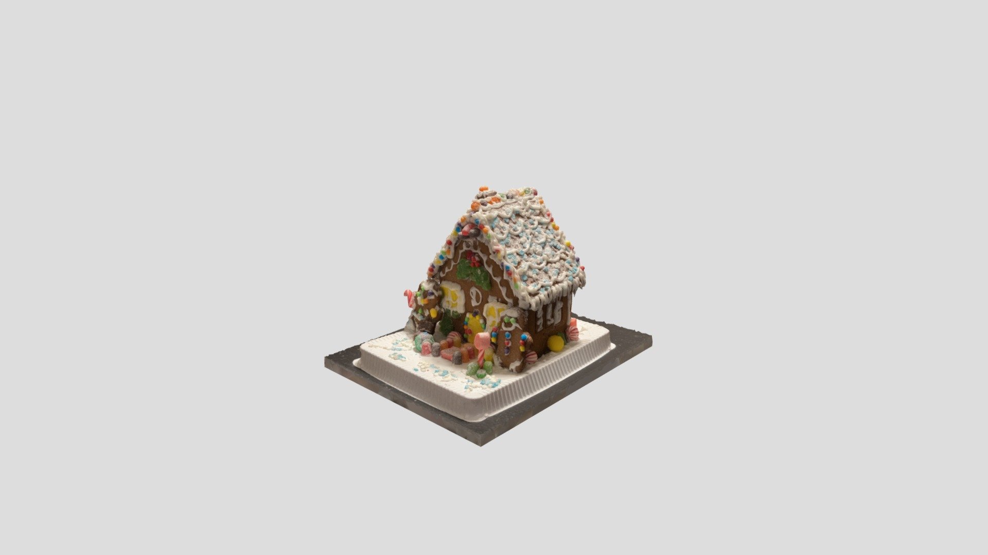 Ginger Bread House 2 - Download Free 3D model by zApp1edot [fe7a3b4 ...
