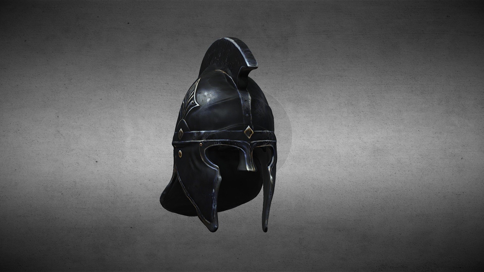 Black gladiator Helmet - 3D model by Zed (@zaid_07) [fe7ab47] - Sketchfab