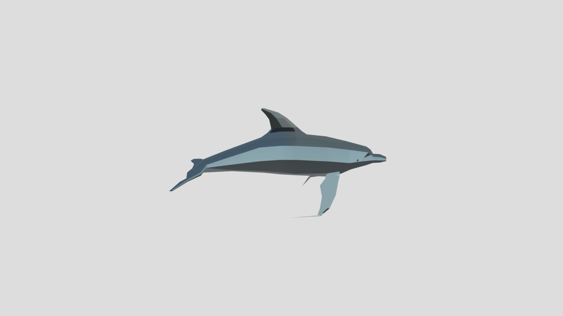 Low-Poly Dolphin - Download Free 3D model by Mr_Webb7 (@MrWebb7 ...