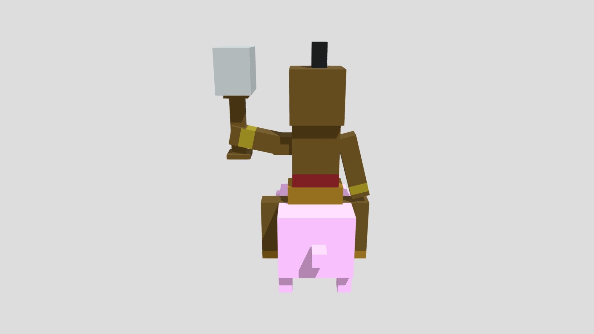 Hog Rider - Download Free 3D model by GhostedBoi [fe7afc1] - Sketchfab