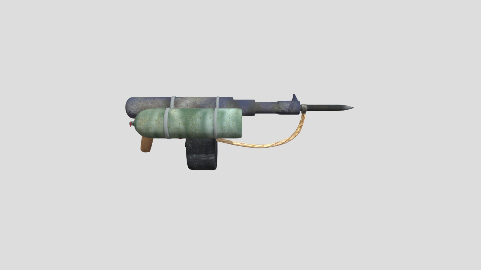 Handmade Harpoon - 3D model by GaryJackson1 [fe7bbe9] - Sketchfab