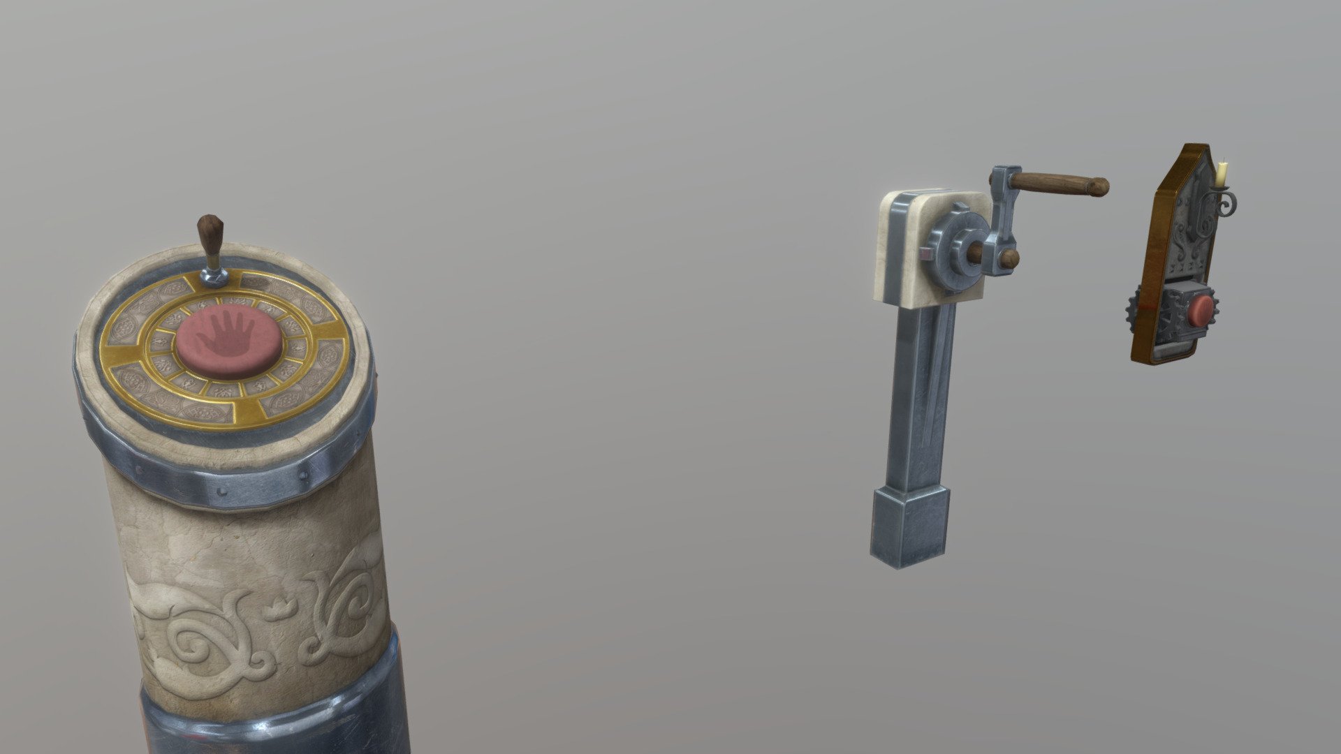 Levers And Buttons set - Buy Royalty Free 3D model by Dragriff ...