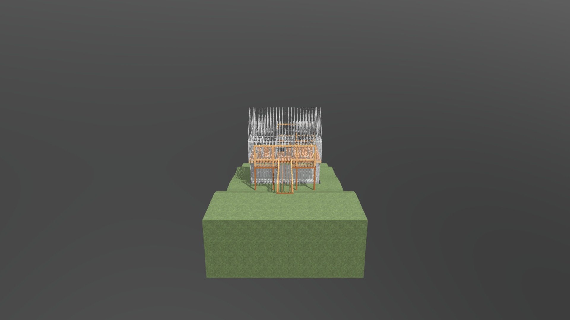 Jasper Cabin Framed - 3D model by RS Whitaker Inc (@whitakerdrafting ...