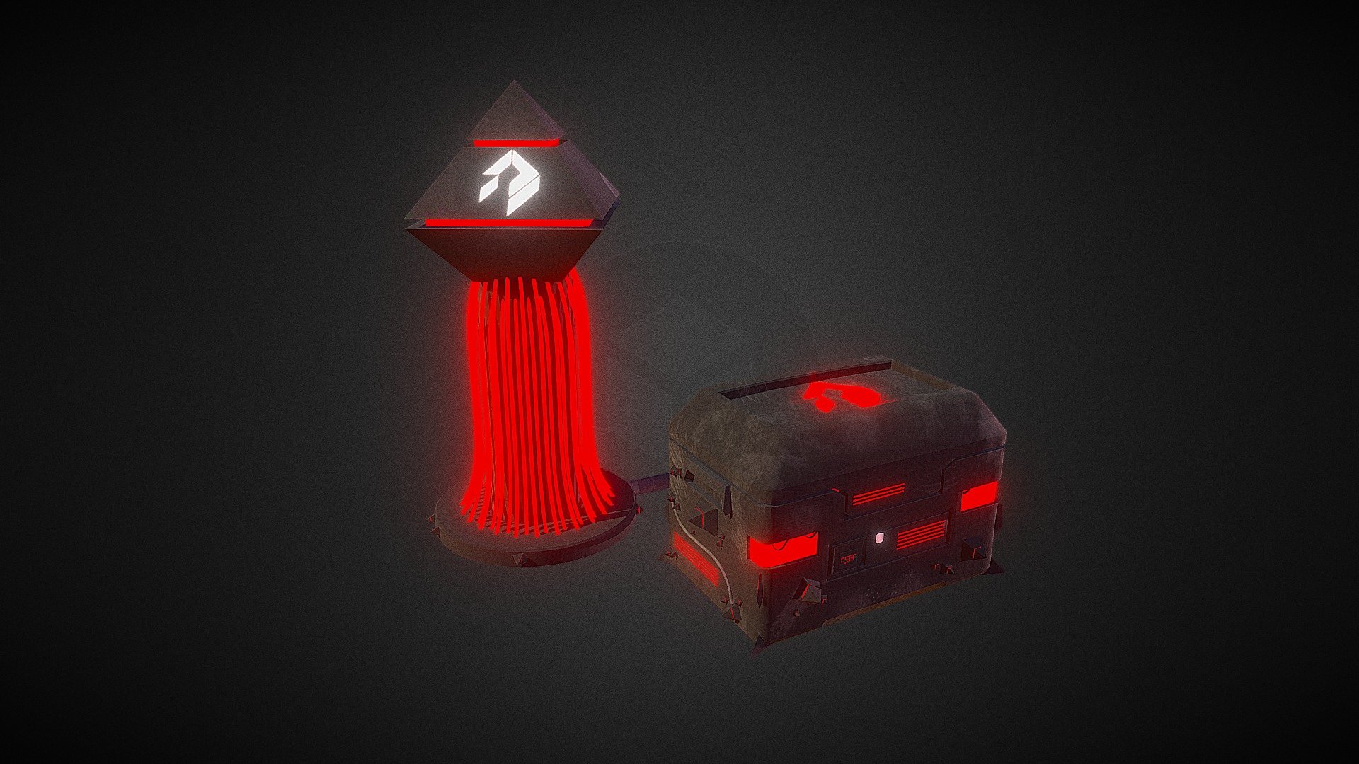 Destiny Siva Loot Crate - 3D model by TheOkapi [fe7ec74] - Sketchfab