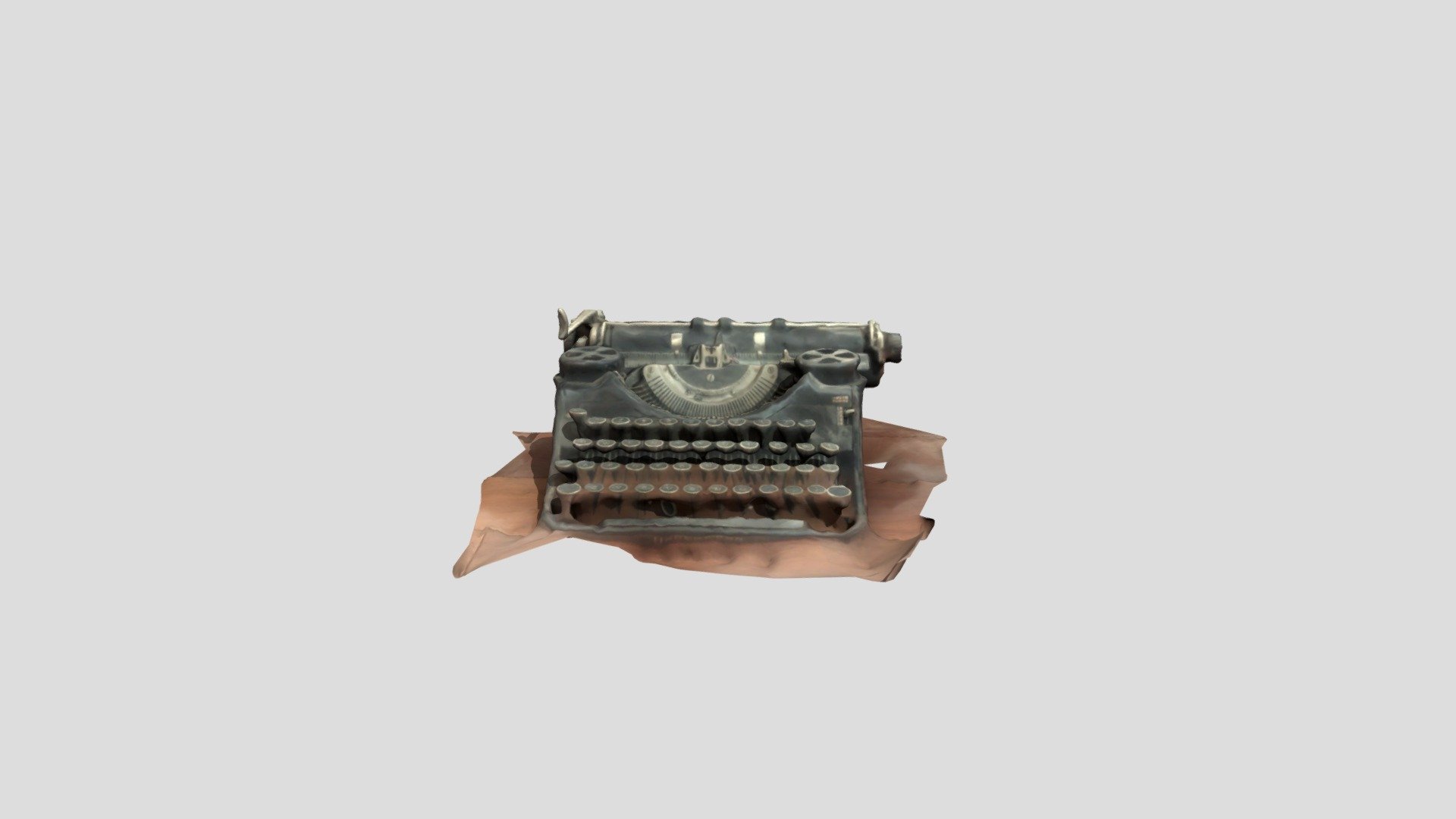 Typewriter - 3D model by jovrnalism [fe7ed62] - Sketchfab