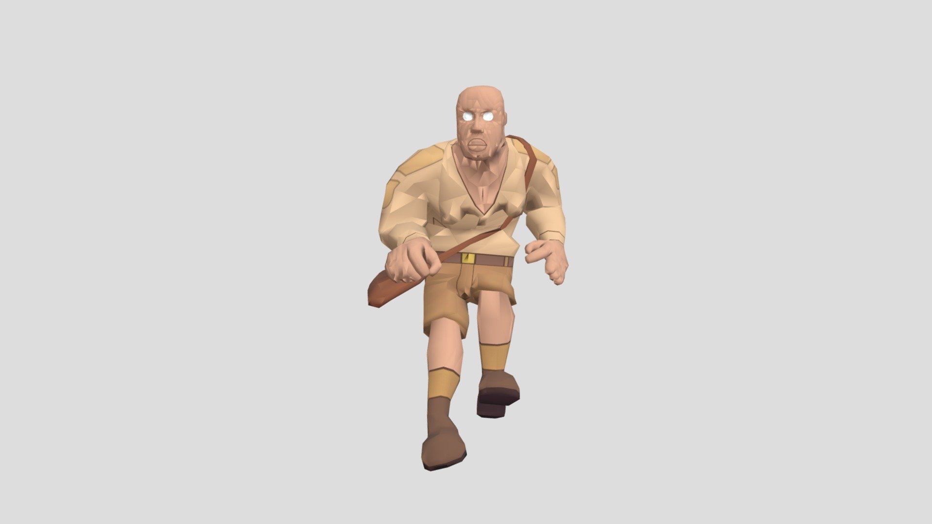 Hunter From Curious George Video Game - Download Free 3D model by ...