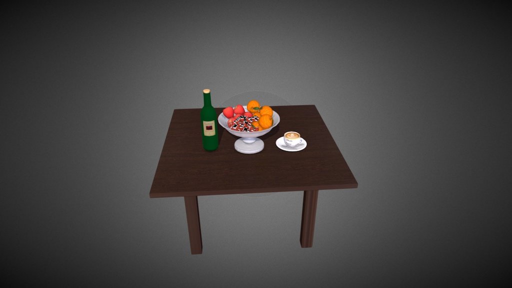 Bodegon - Download Free 3D model by DarthJaimenX [fe80eb6] - Sketchfab