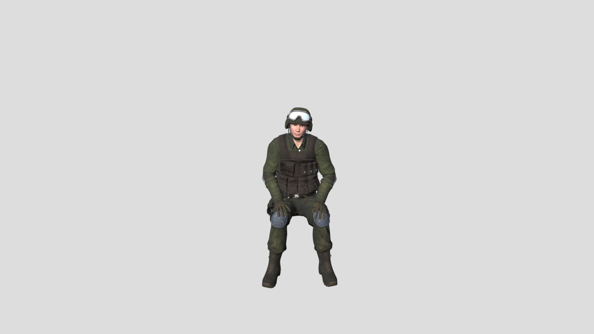 Sitting Yell - Download Free 3D model by nathanmiller5wtue [fe81ef2 ...