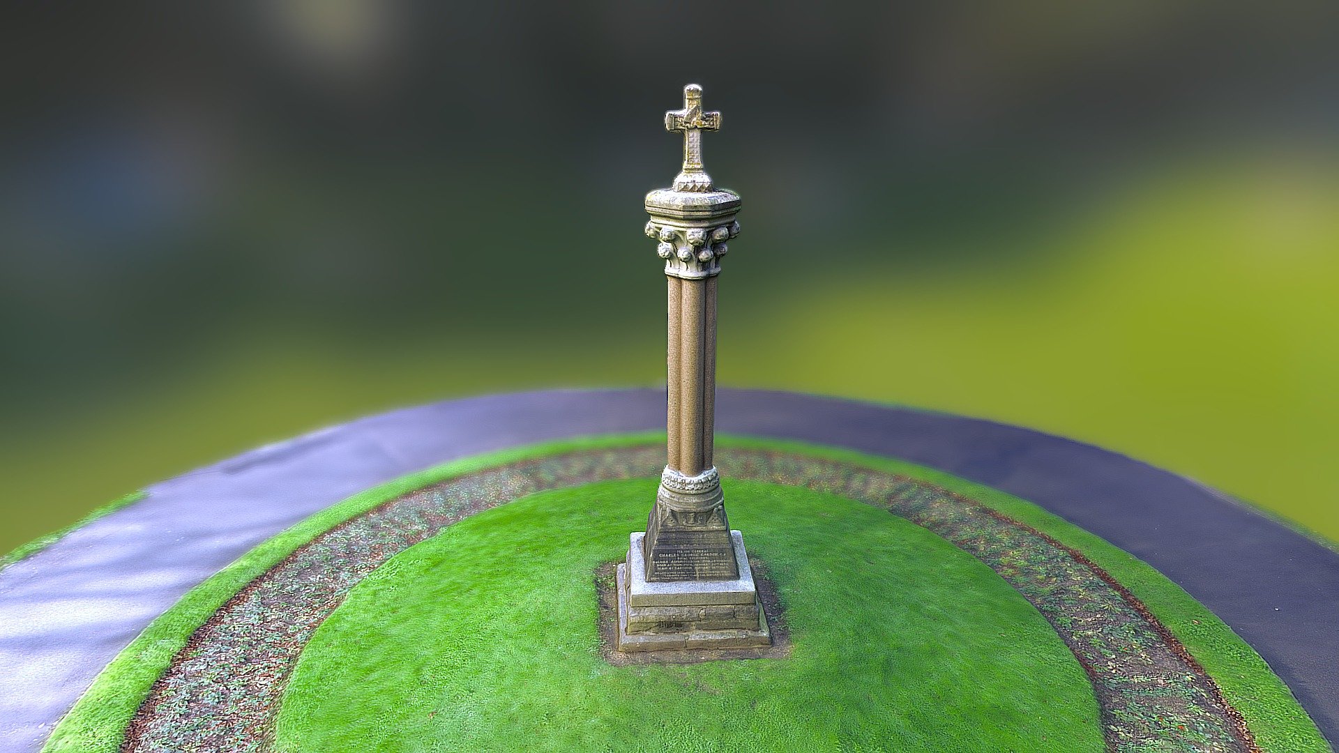 General Gordon memorial, Queens Park Southampton - 3D model by Maritime ...