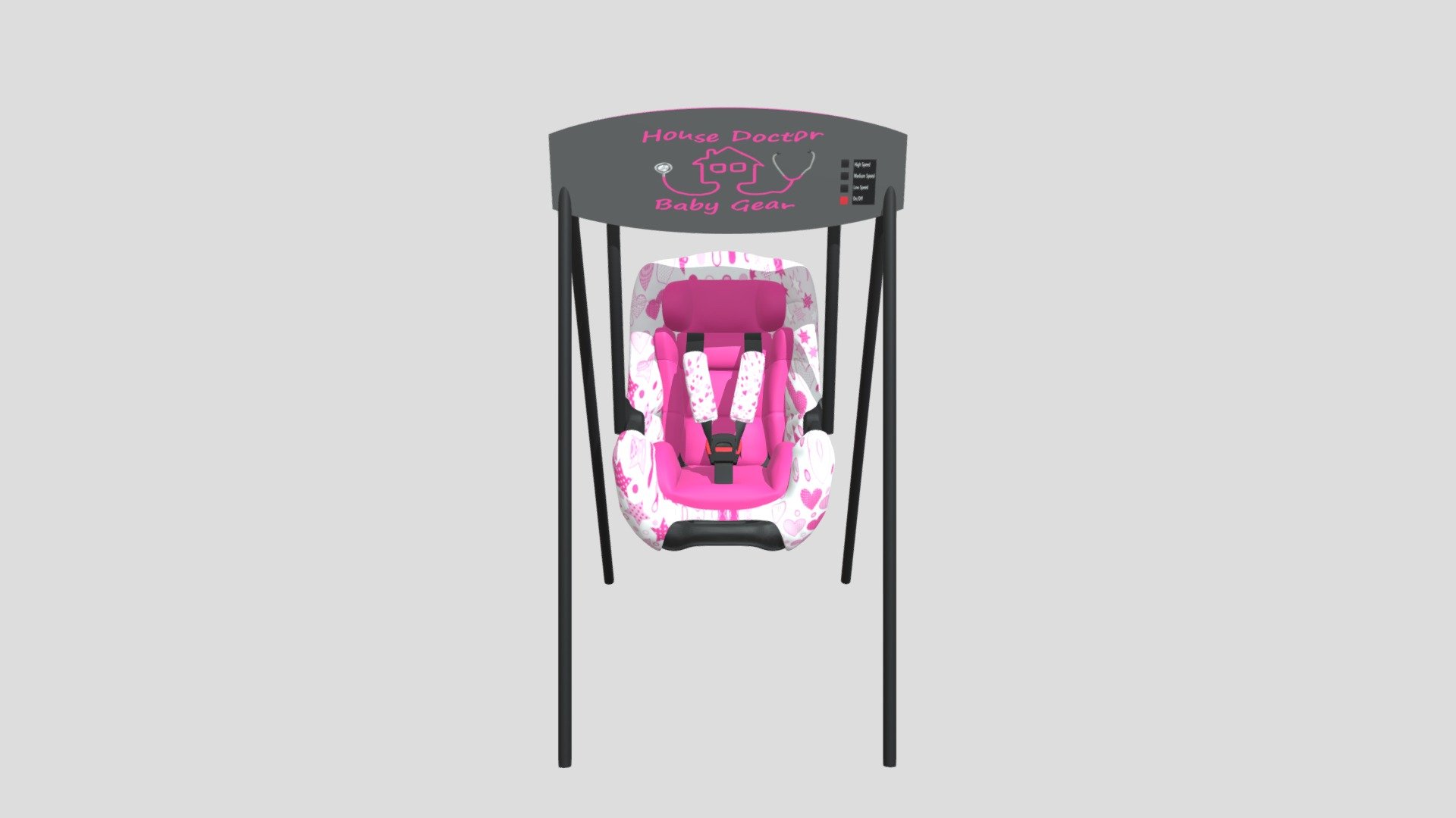 Baby Swing - Download Free 3D model by House Doctor (@chin4grci4 ...