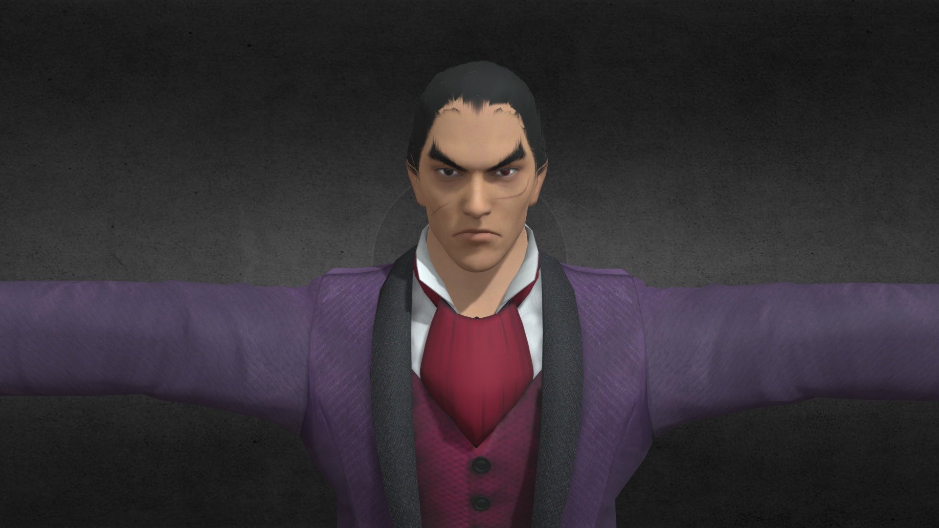 Kazuya Mishima - Download Free 3D model by Voon Hong Liang (@vhongliang ...