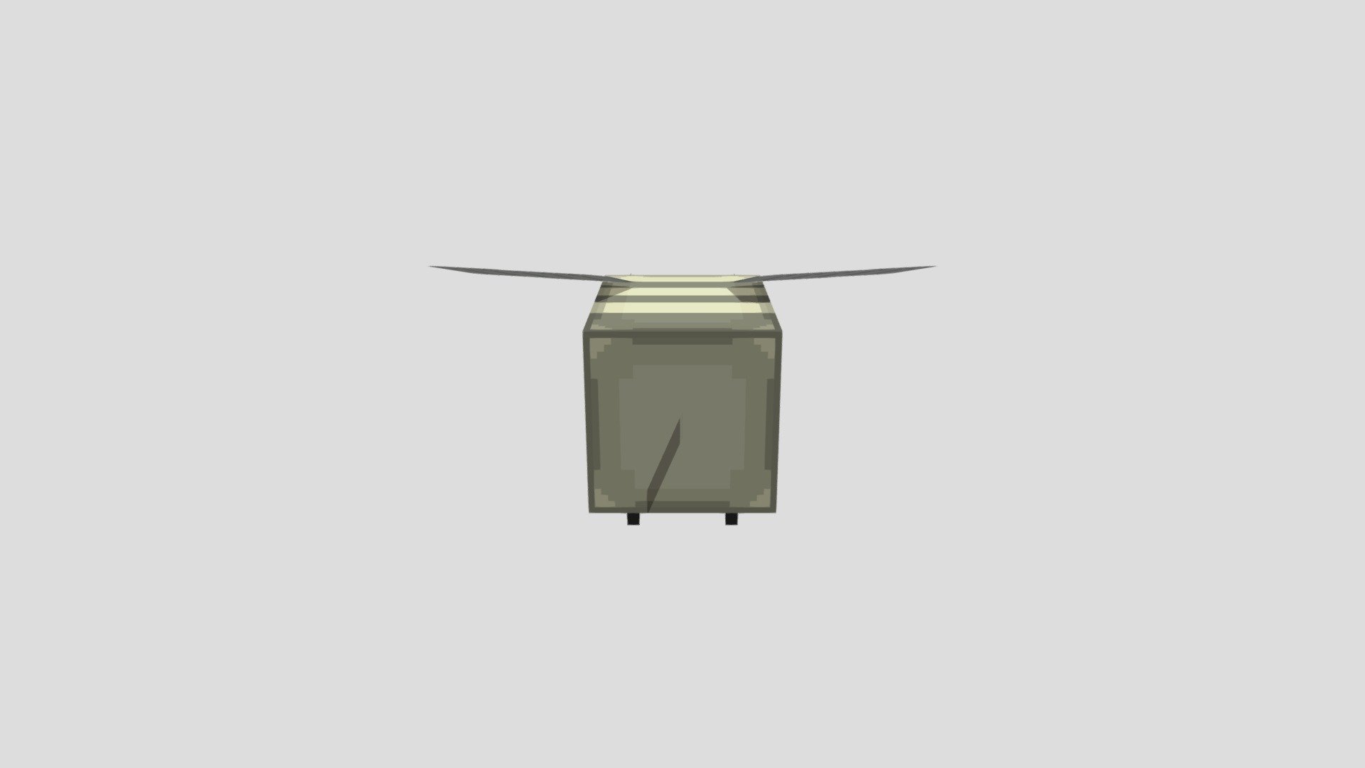 Rubber Hose Minecraft Bee - 3D model by Hunter Thomas (@HunterTh00 ...