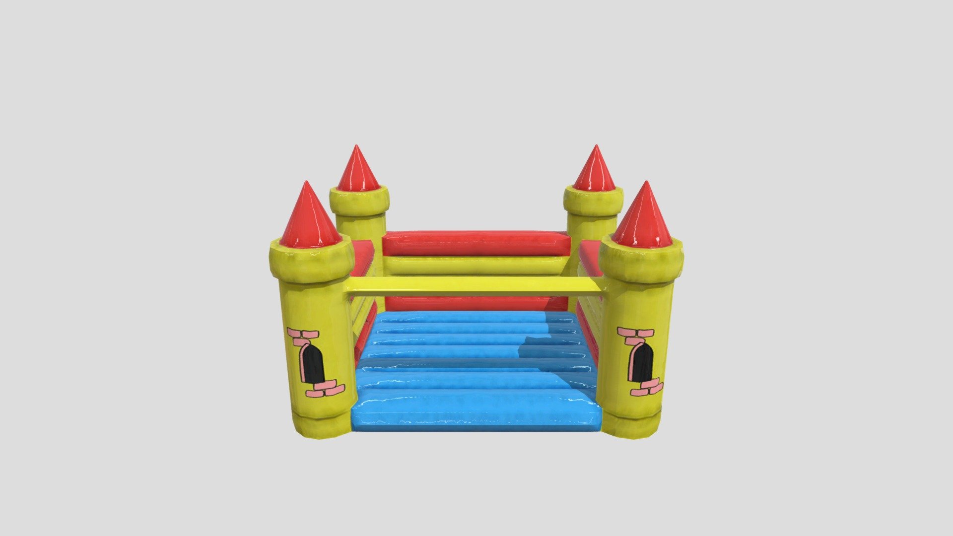 Goat Simulator Jumping Castle - Download Free 3D model by Octane reboot ...