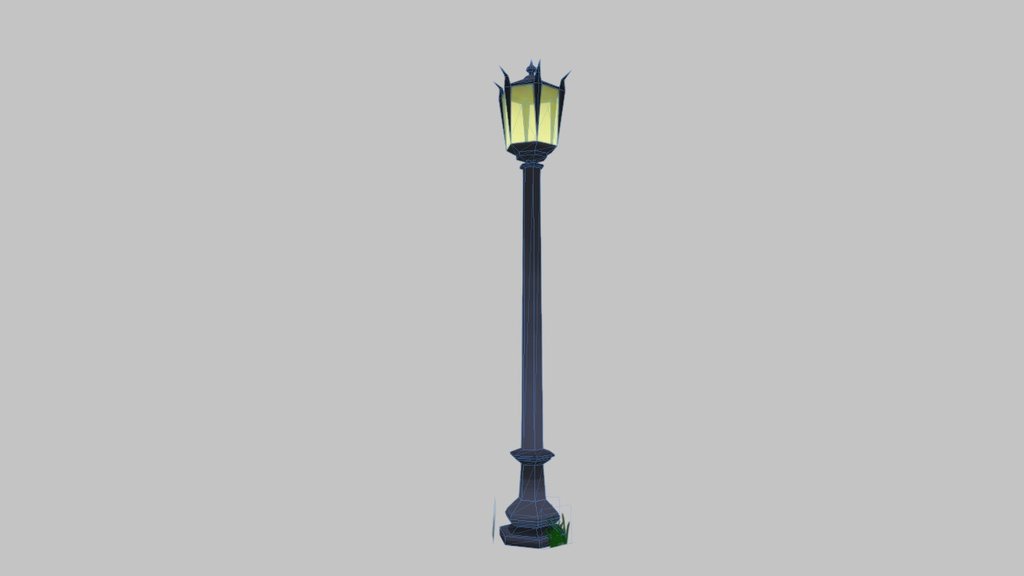 Lampost - Download Free 3D model by hawk1172 [fe87bbd] - Sketchfab