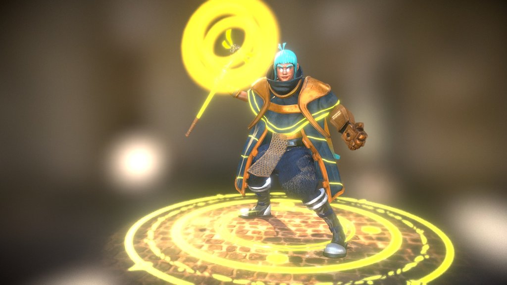 Marv - The Magical Mage - 3D model by Dragos Licar (@dragos.licar ...