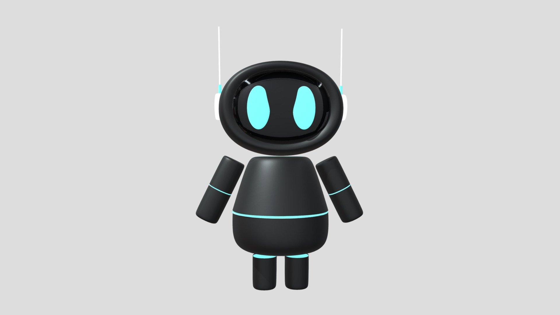 Robot - Download Free 3D model by Artist Cone (@artistcone) [fe89643 ...