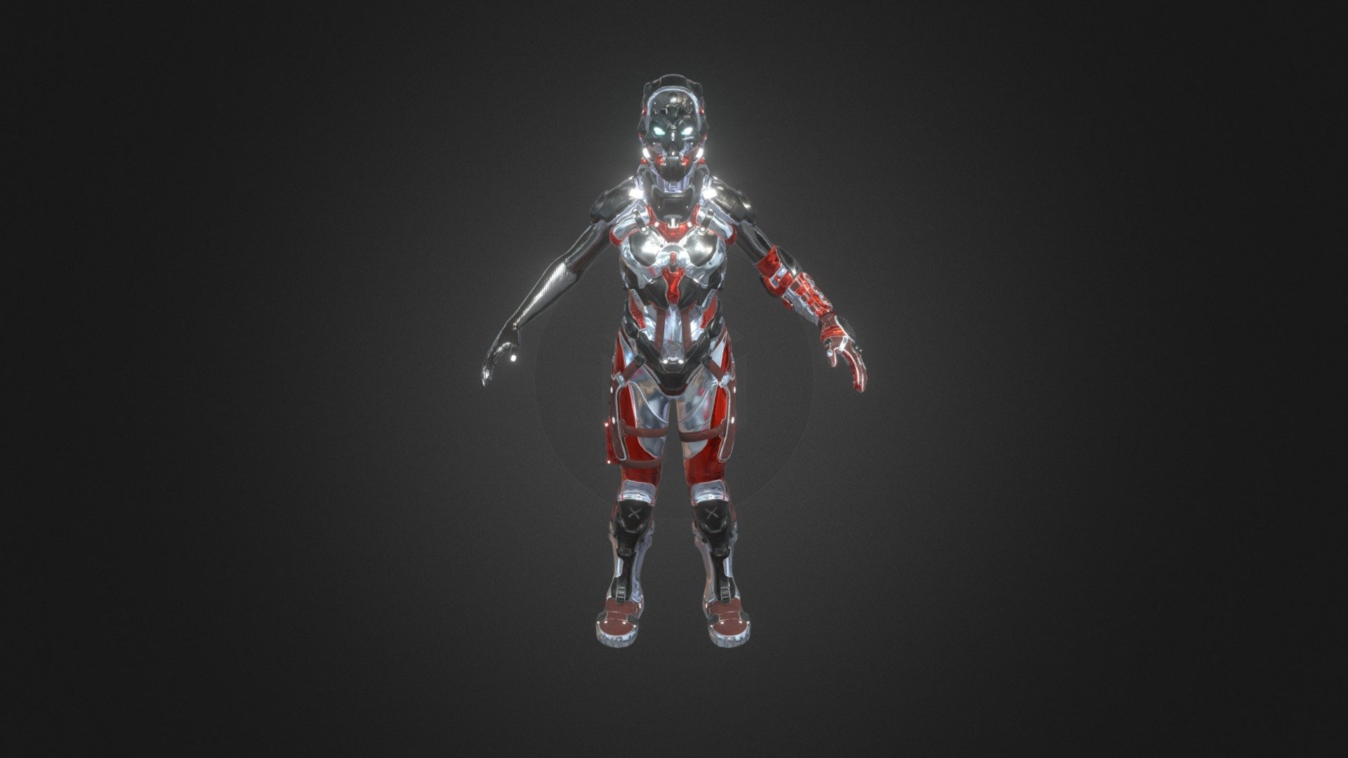 Sci-Fi Commander - 3D model by Jason Stark (@jdong) [fe8a0f0] - Sketchfab
