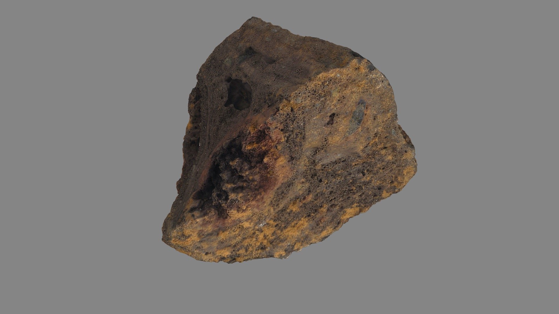 Partial Scoria Spindle Bomb - 3D model by jay.black [fe8a416] - Sketchfab