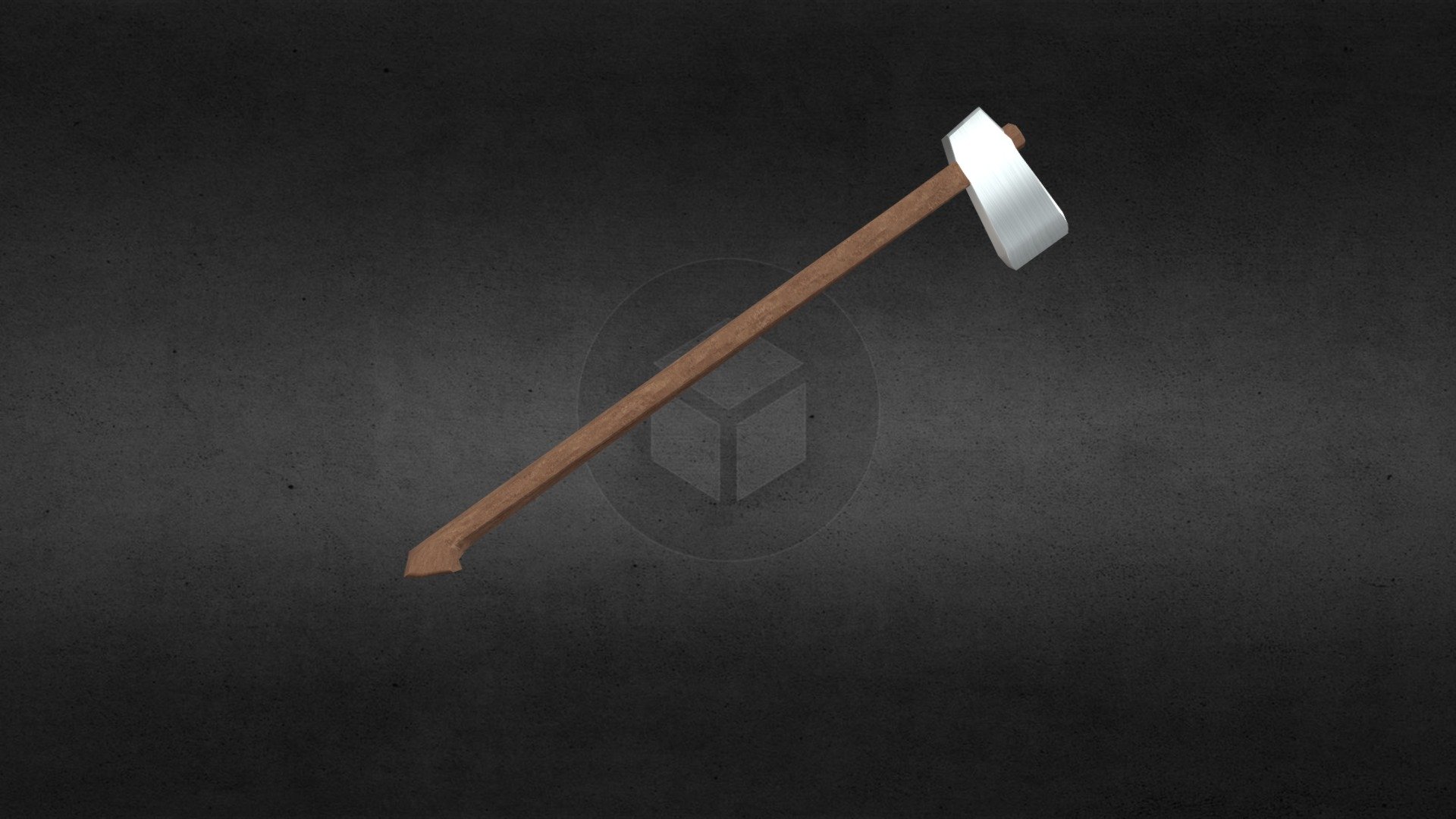 Long-Handled Axe - Download Free 3D model by Kreckler (@Kreck) [fe8bd76] - Sketchfab