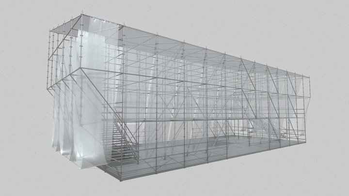 Scaffolding 3D models - Sketchfab
