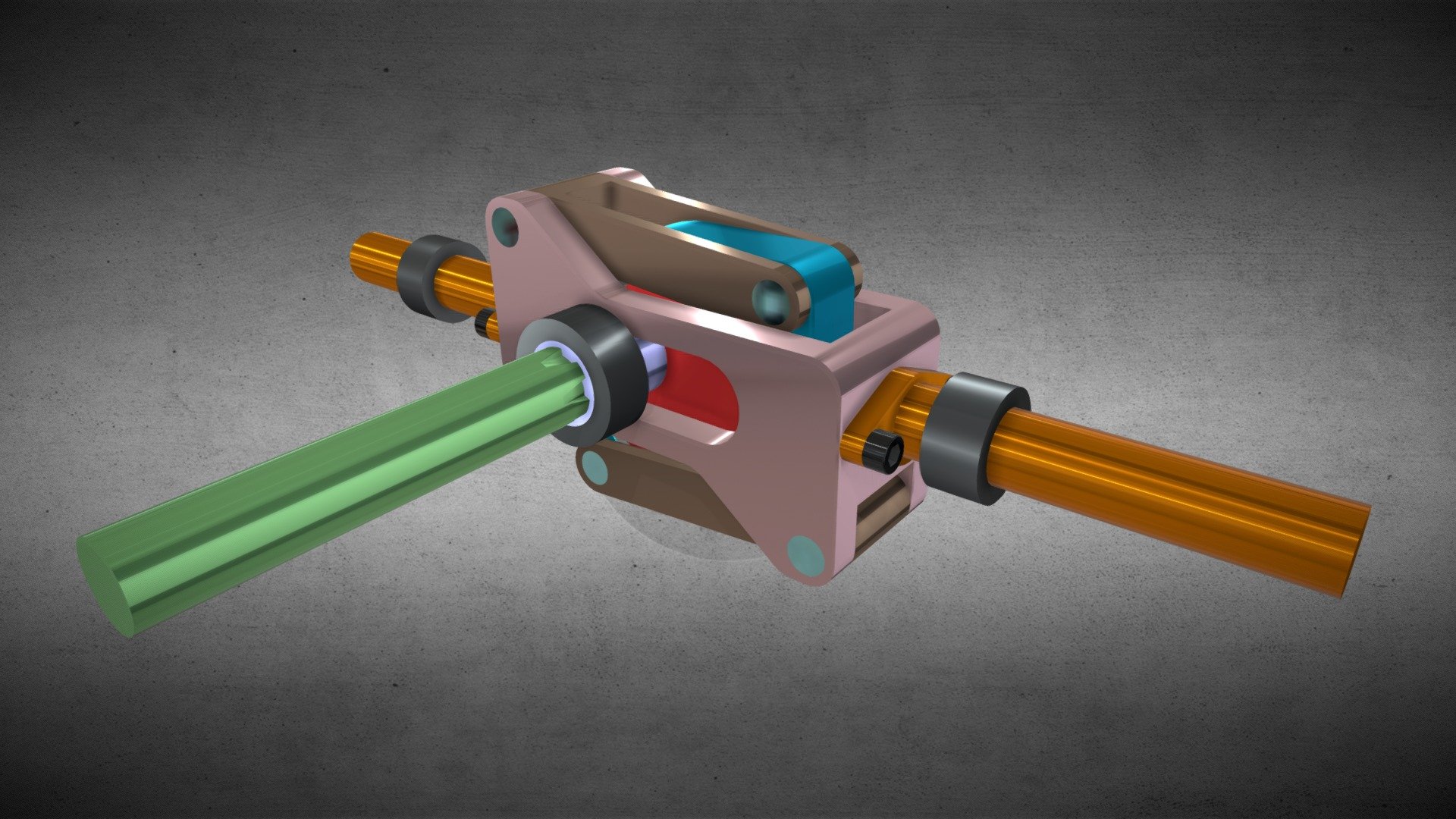 Mechanism For Heavy-Loaded Reciprocating Pumps - Download Free 3D model ...