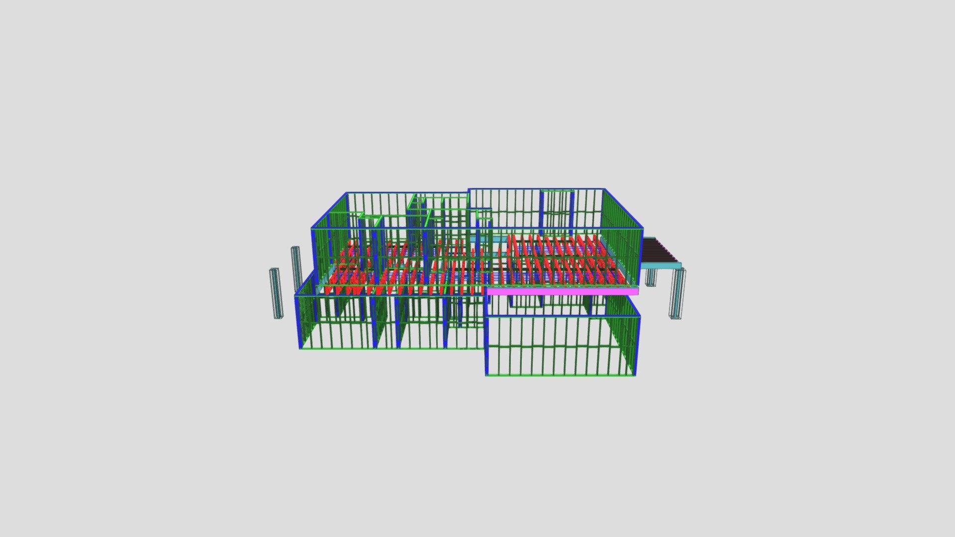 Lot 1629 (2) Cinque Tce - 3D model by MBPrefab [fe8c778] - Sketchfab