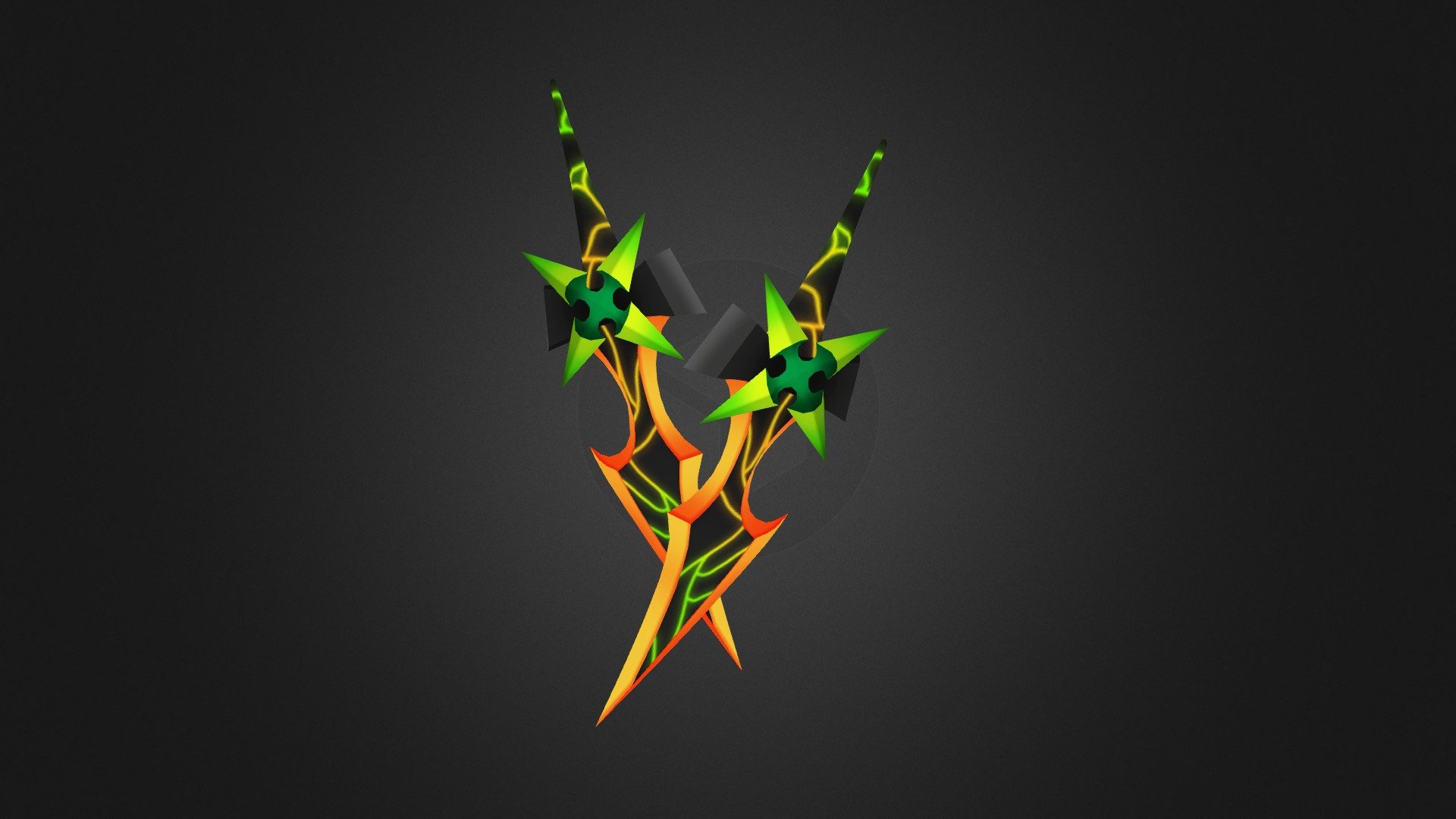Poison Blades - 3D model by sinanas [fe8eeef] - Sketchfab