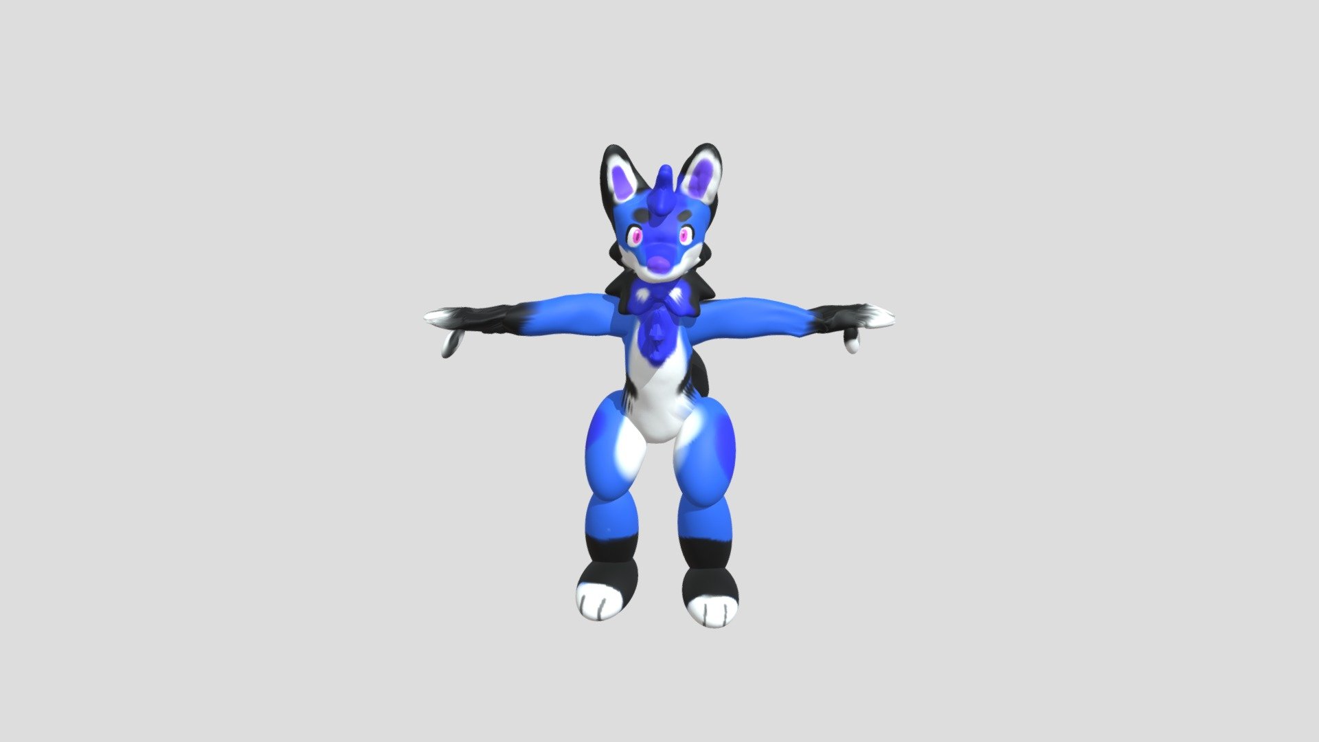 Blue Fox 3d - Download Free 3D model by bluefoxjohny [fe90d56] - Sketchfab