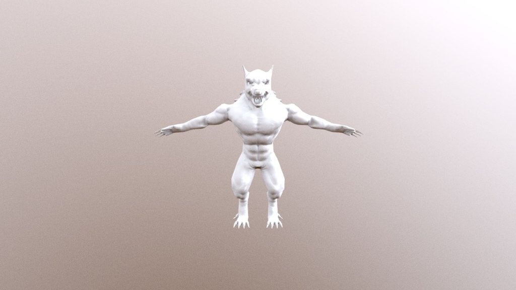 Werewolf Body - 3D model by heros.of.nine [fe90d93] - Sketchfab