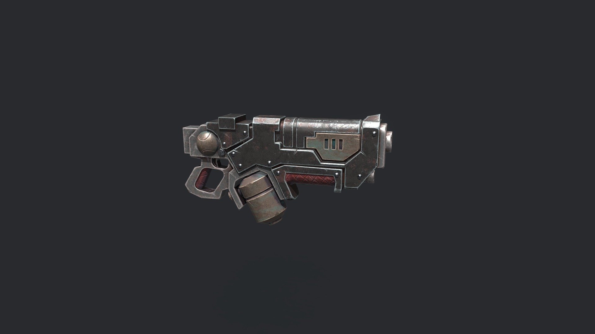 Ion blaster - 3D model by Alejandro.Sanchez [fe91bcd] - Sketchfab
