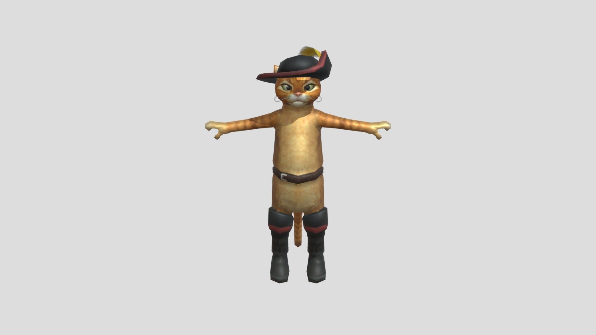 PC Computer - Shrek 2 - Boss Puss In Boots - Download Free 3D model by ...