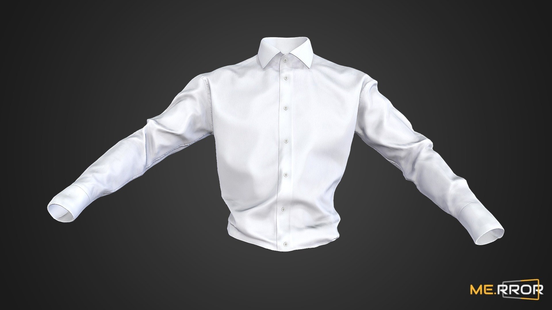 [Game-Ready] White Basic Shirt - Buy Royalty Free 3D model by ME.RROR ...