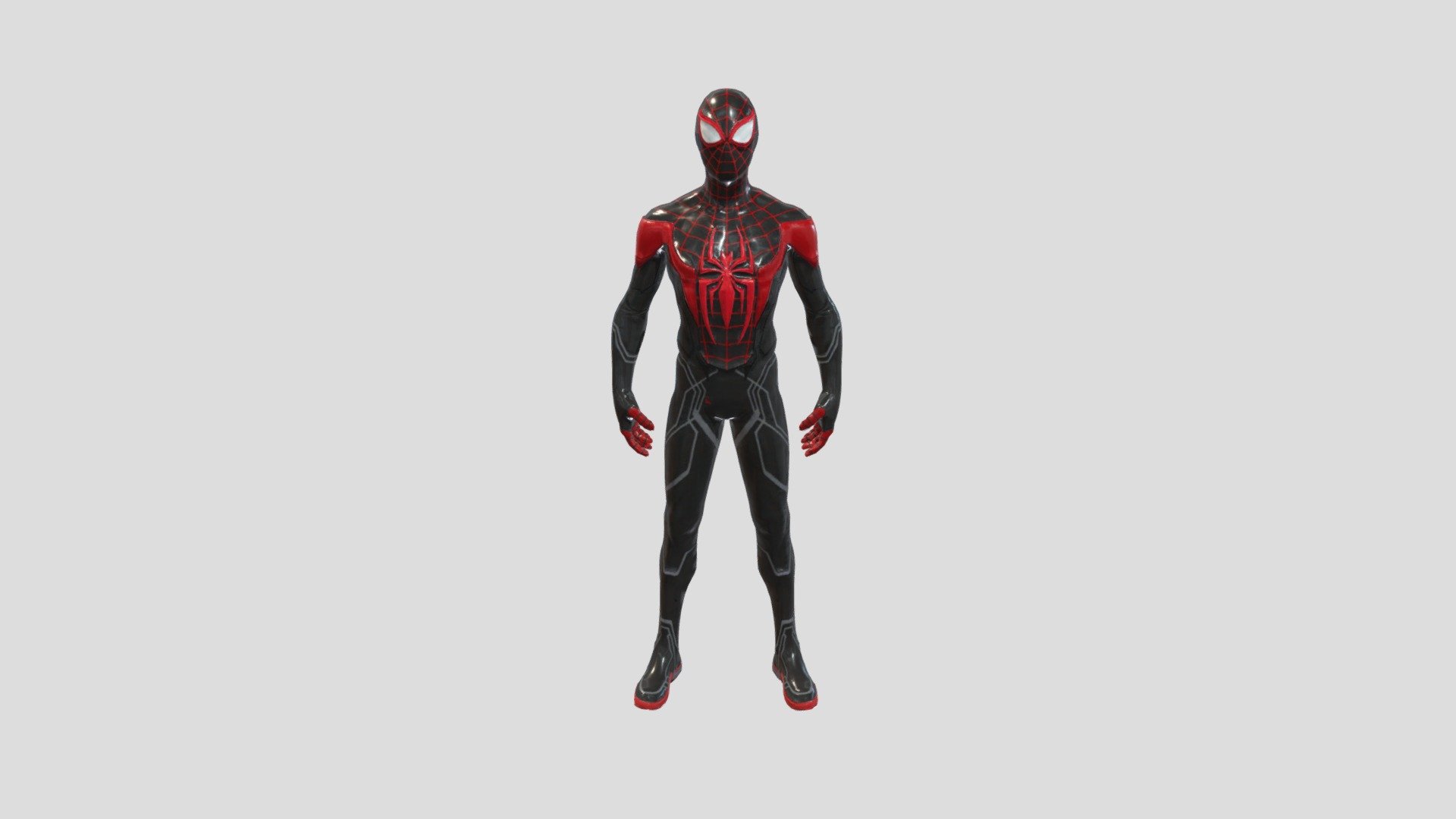 Spider-Man (Miles Morales) - 3D model by RockStudio [fe9408e] - Sketchfab
