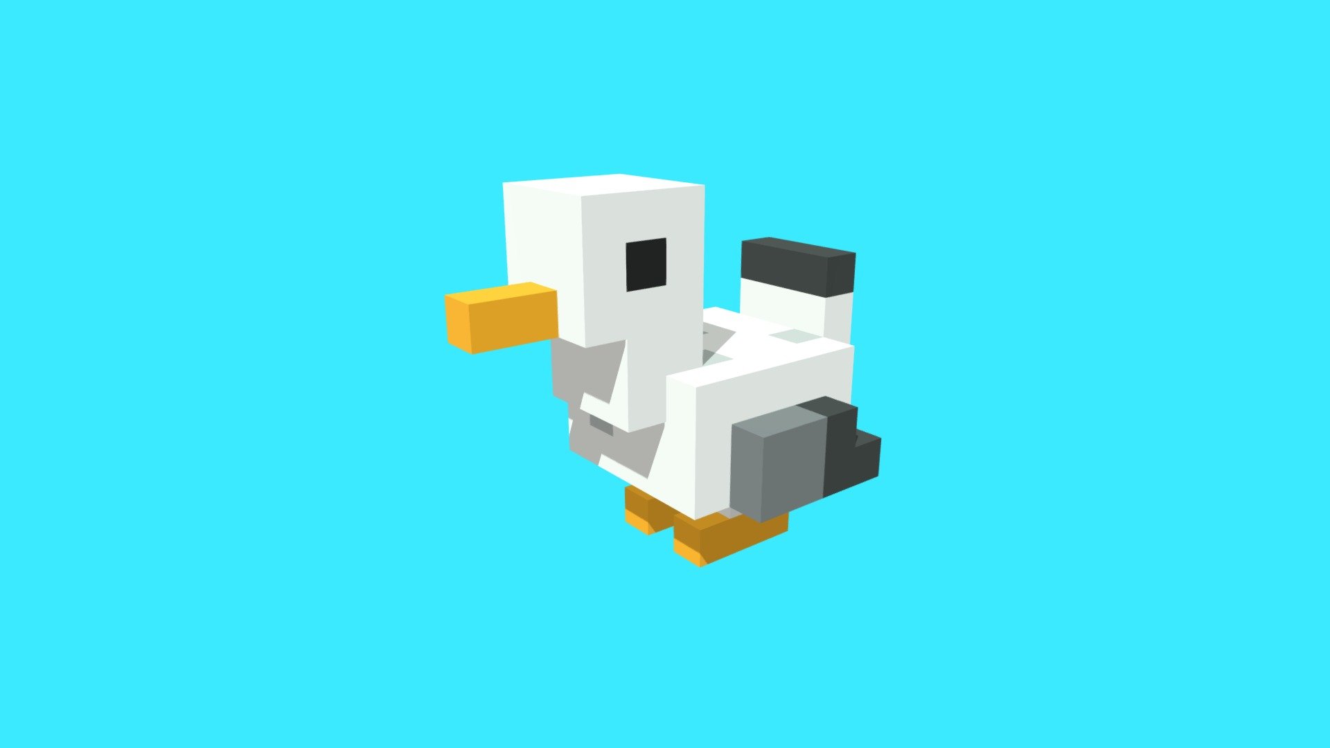 Voxel Seagull - Buy Royalty Free 3D model by COVE989 [fe9423b ...